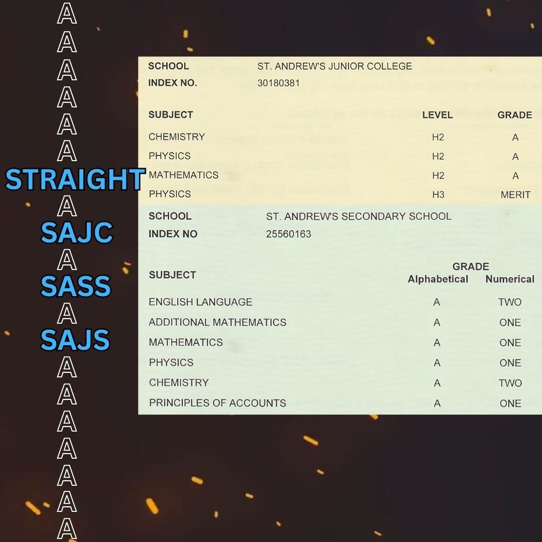[SAJC ALUMNI] JC Math & Physics 1-to-1 HOME TUITION | A & O Level & IP ...