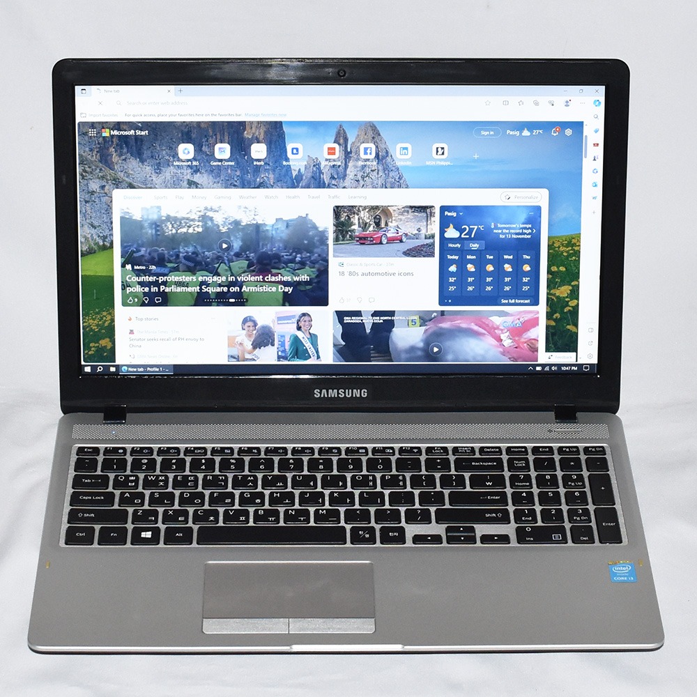 Samsung Core i3 5th gen 15.6" Laptop (i3-5005U, 8GB Ram, 128GB SSD ...