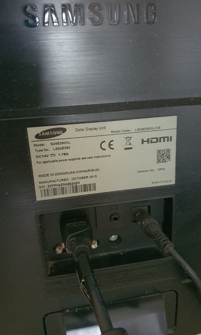 Samsung Display Monitor, Computers & Tech, Parts & Accessories, Monitor ...