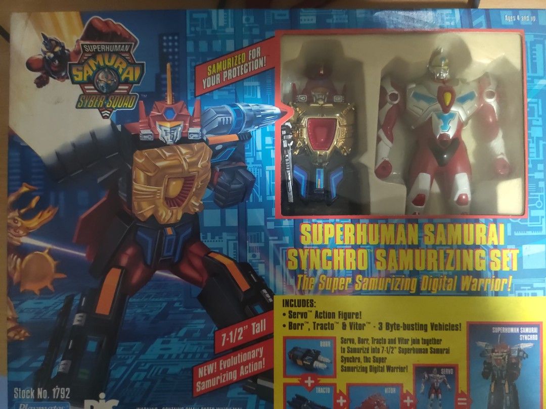 Samurai syber squad synchro and phormo full sets $50, Hobbies & Toys ...