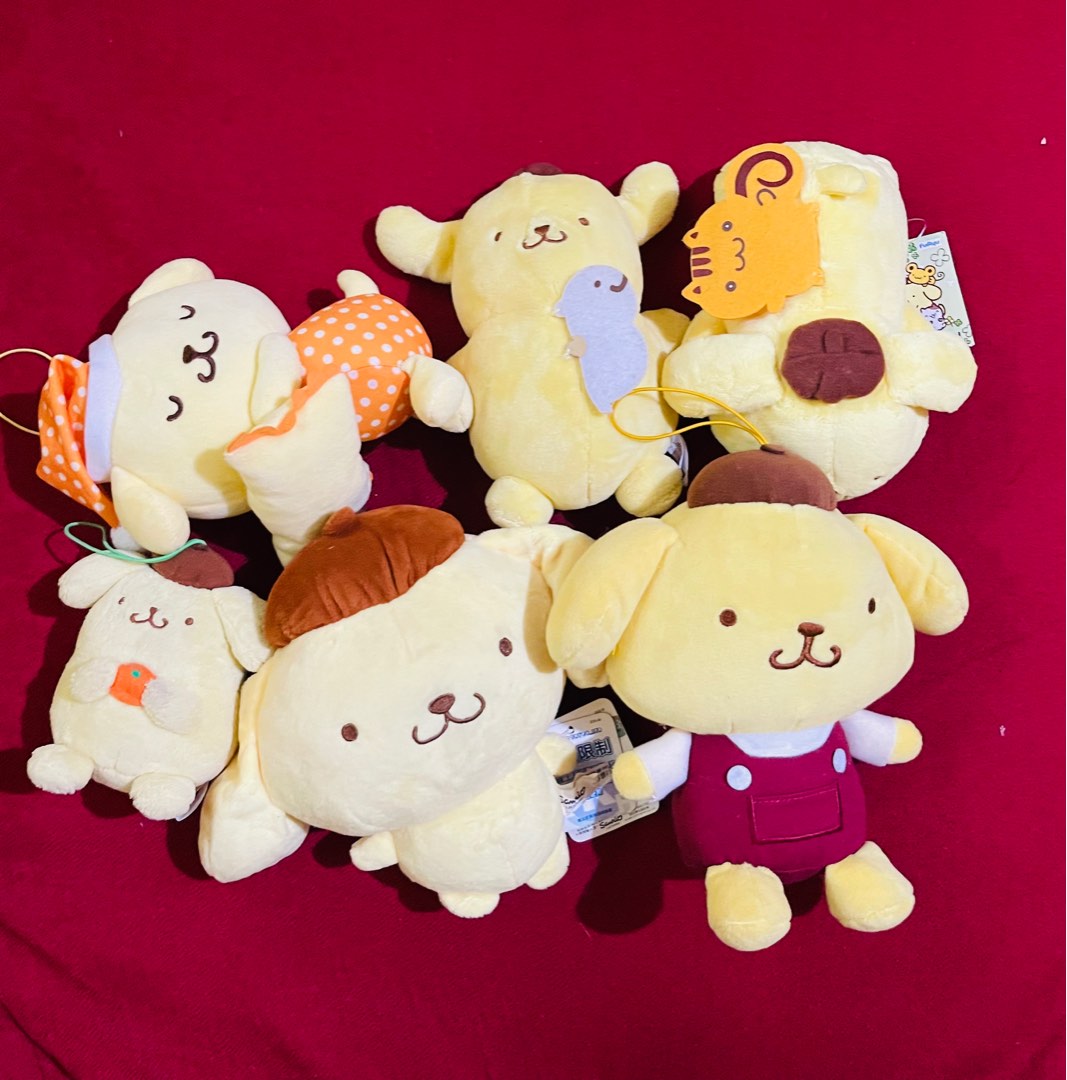 Sanrio Pompompurin bundle, Hobbies & Toys, Toys & Games on Carousell