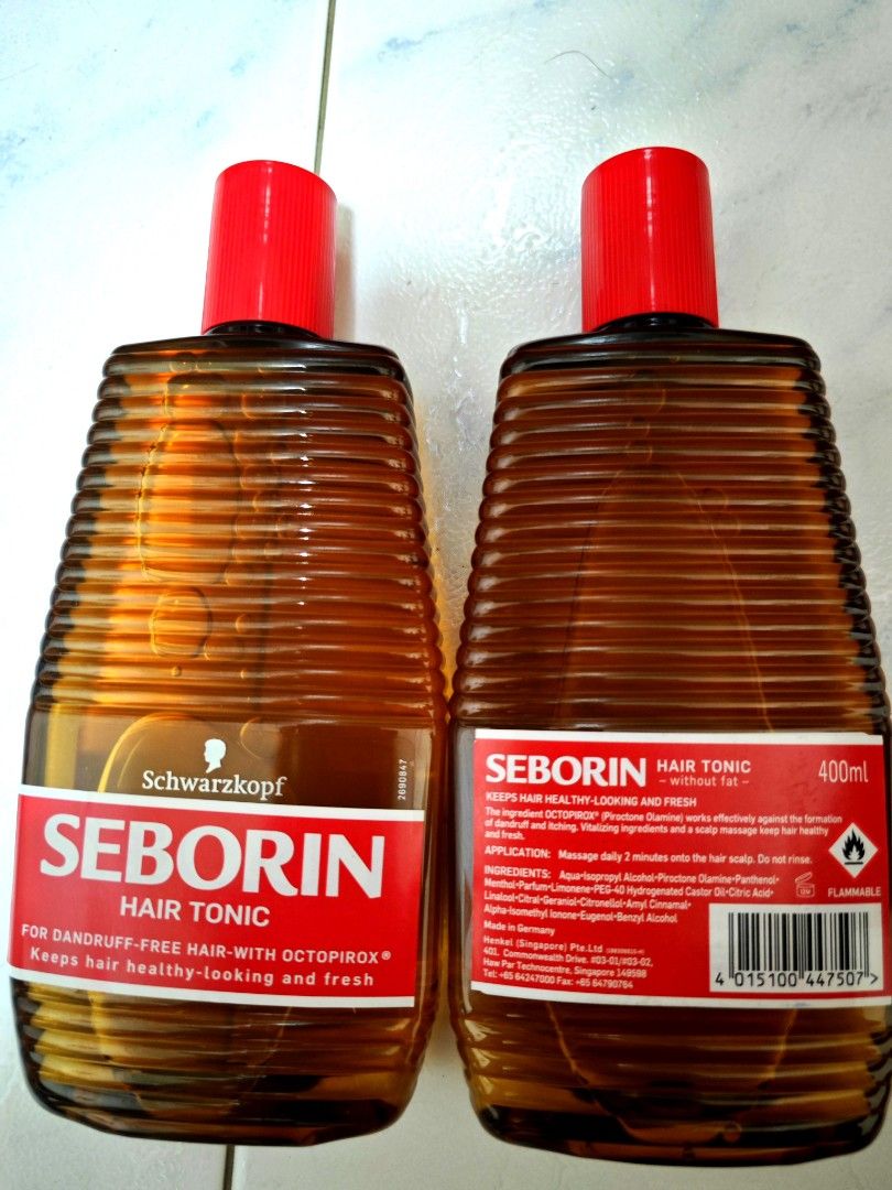 Schwarzkopf Seborin Hair Tonic with Octopirox 400ml Worth $18, Beauty ...