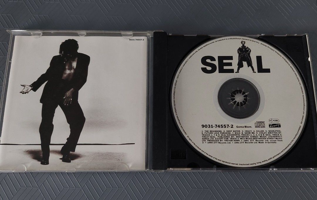 Seal - Debut Album (CD), Hobbies & Toys, Music & Media, CDs & DVDs on ...