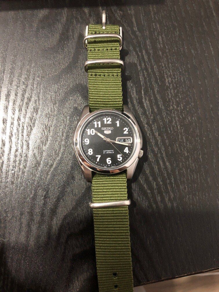 Seiko 5 MACV-SOG mod SNK381, Luxury, Watches on Carousell