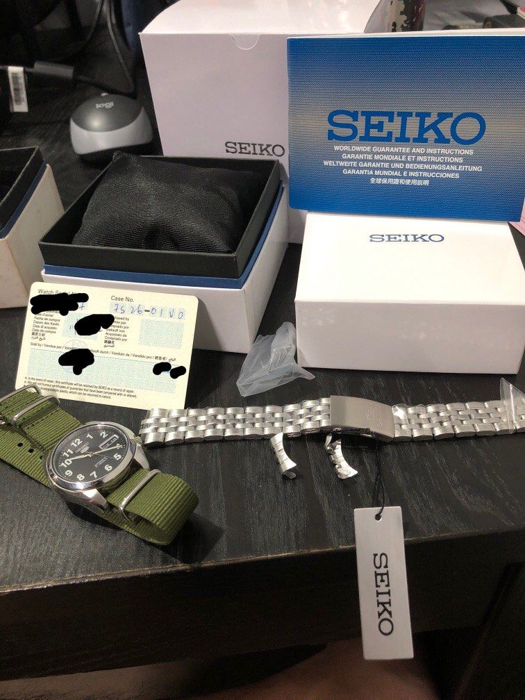 Seiko 5 MACV-SOG mod SNK381, Luxury, Watches on Carousell