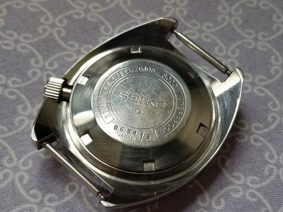 Seiko Diver automatic 6105-8000 proof-proof Black Patina Dial 62MAS ...