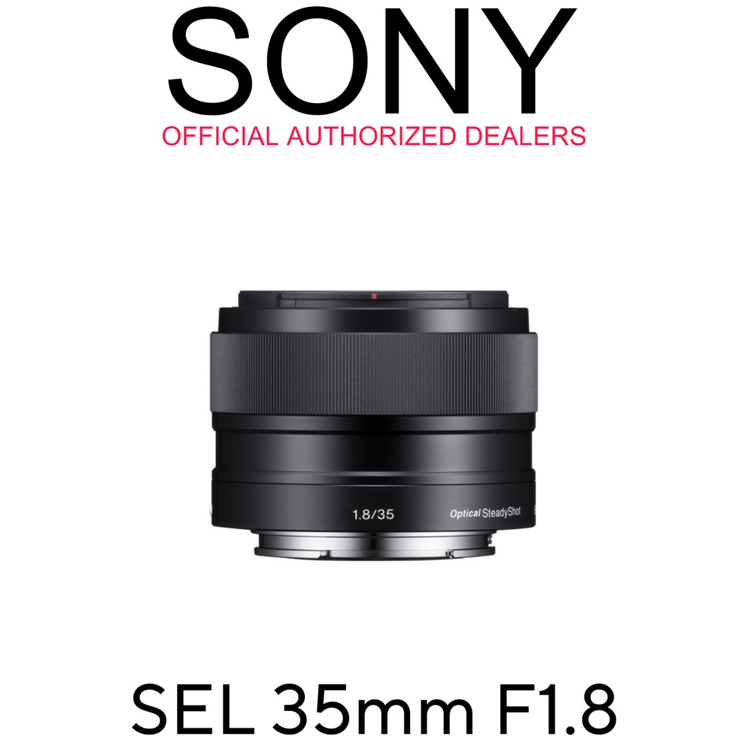 SONY SEL 35mm F1.8 Lens APS-C models, Photography, Lens & Kits on Carousell