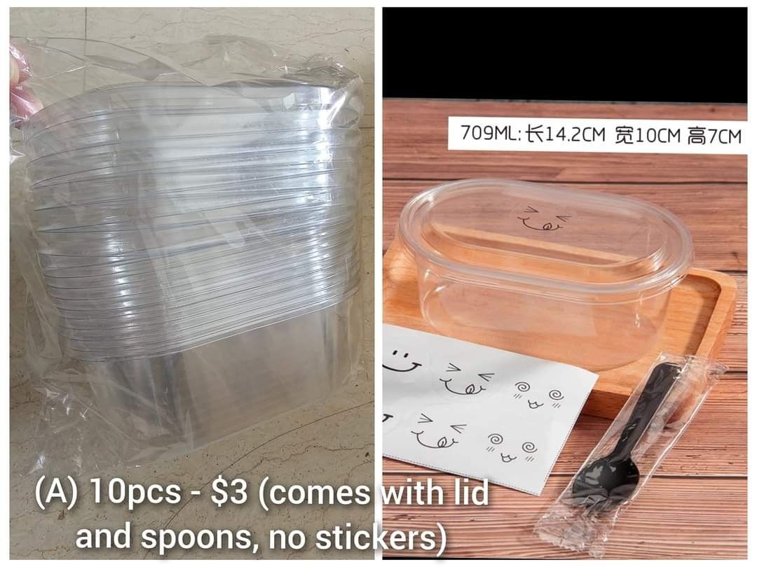 Selling cheap! Plastic Containers, Furniture & Home Living, Kitchenware ...