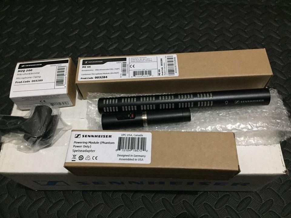 SENNHEISER ME66 SHOTGUN MICROPHONE WITH K6 POWER MODULE KIT FOR SALE ...