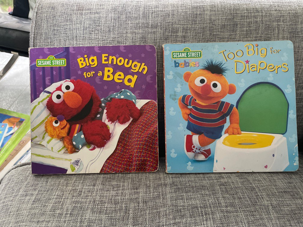 Sesame Street Toddler Books, Hobbies & Toys, Books & Magazines ...
