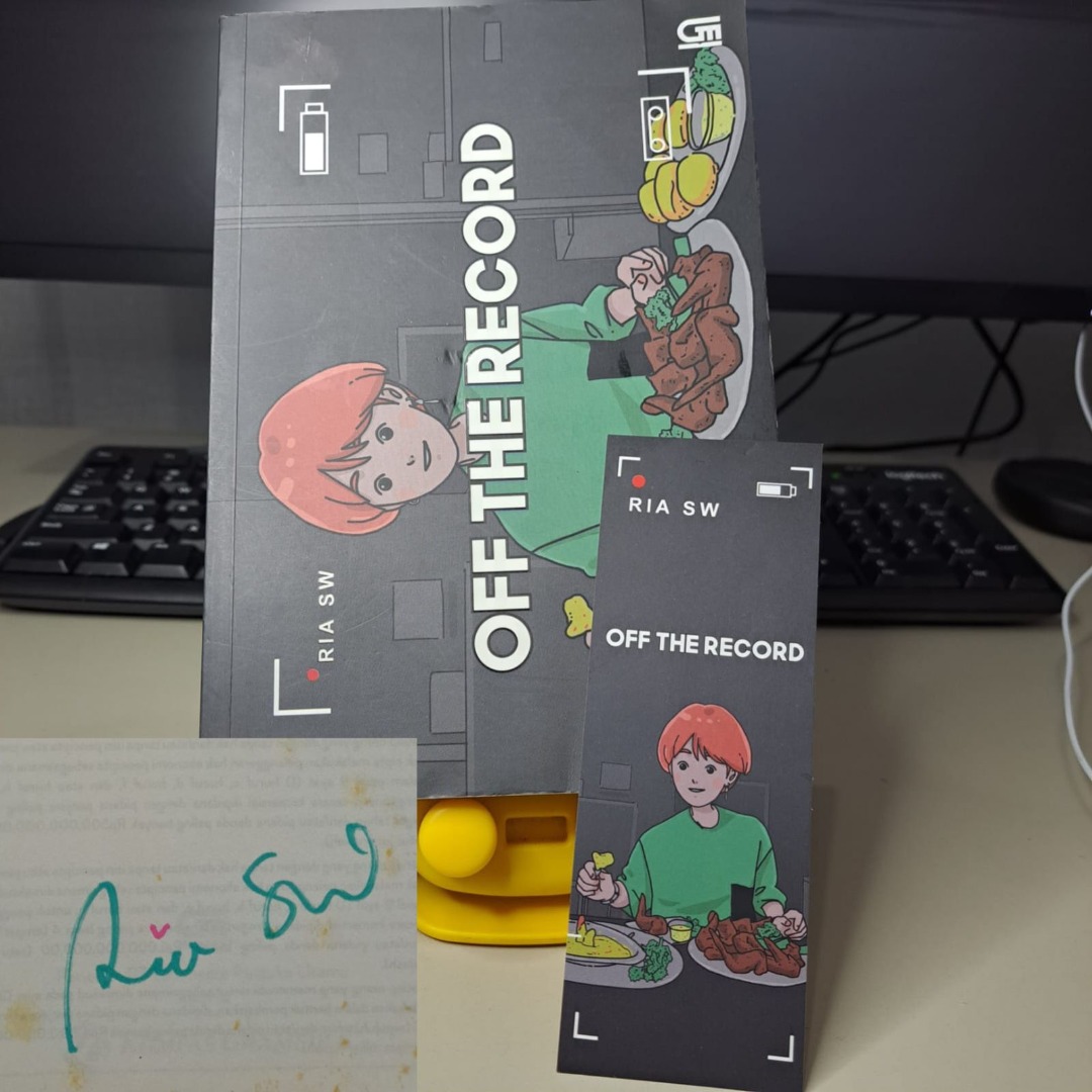 (SIGNED) Off The Record Buku Ria SW, Tanda Tangan, Buku & Alat Tulis ...