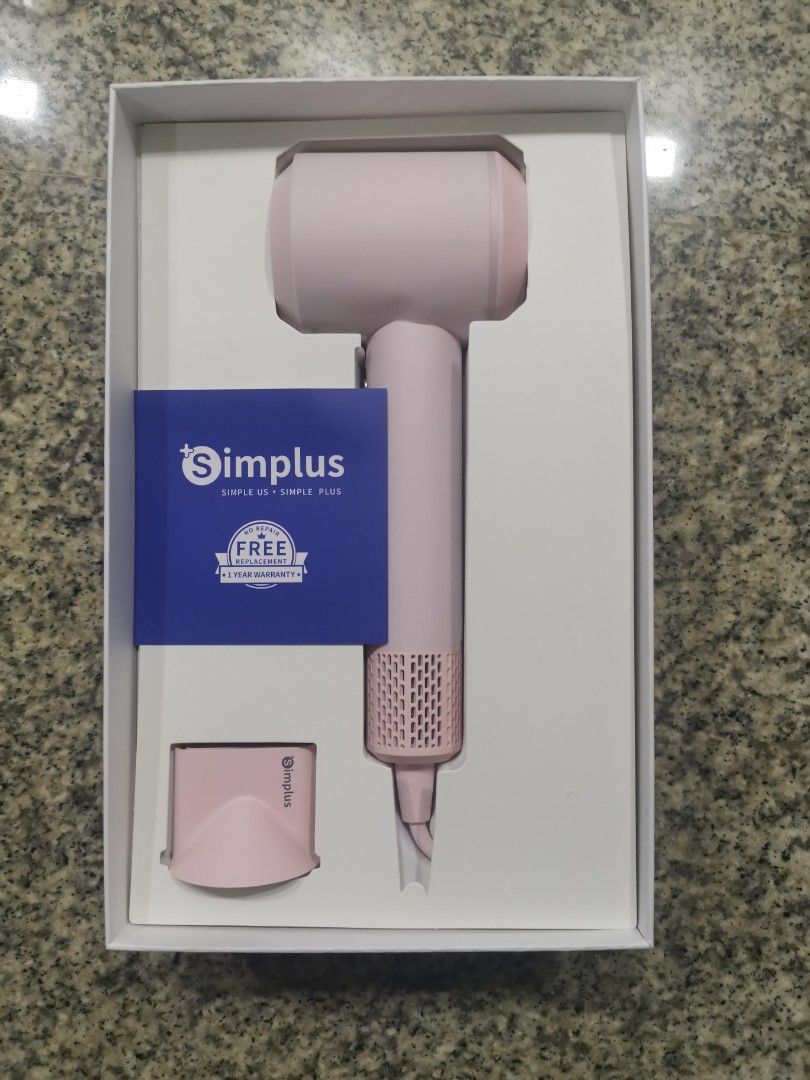 Simplus High Speed Hair Dryer, Beauty & Personal Care, Hair on Carousell