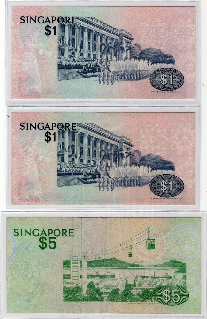 Singapore Bird Series Banknotes Alignment Error, Hobbies & Toys ...
