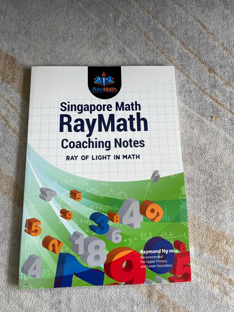 Singapore Math Raymath Coaching notes Ray of Light, Hobbies & Toys ...