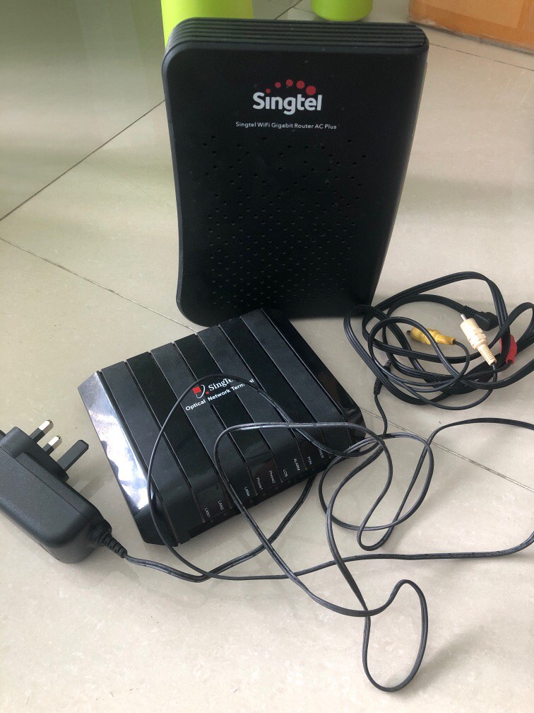 Sintel Wifi Gigabit Router AC Plus+Optical Network Terminal+Power cable ...