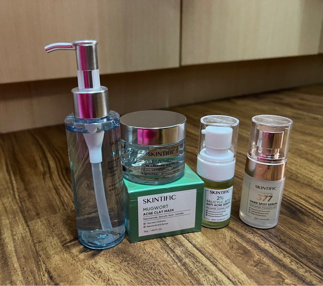 Skintific Bundle Set worth RM197, Beauty & Personal Care, Face, Face ...