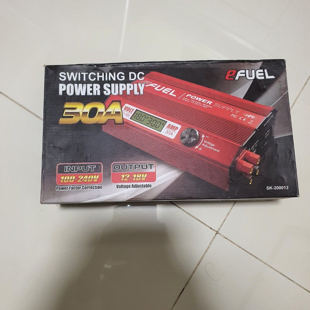 Skyrc efuel 30amp power supply, Hobbies & Toys, Toys & Games on Carousell