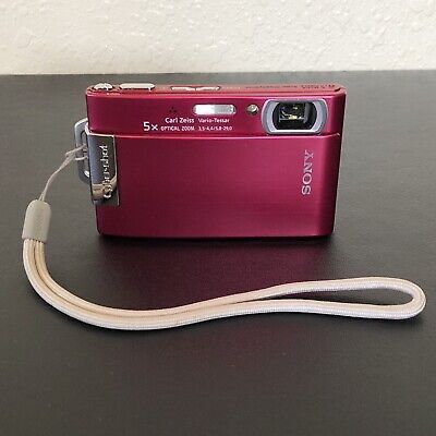 SONY CYBERSHOT T200 HOT PINK DIGICAM DIGITAL CAMERA CCD, Photography ...