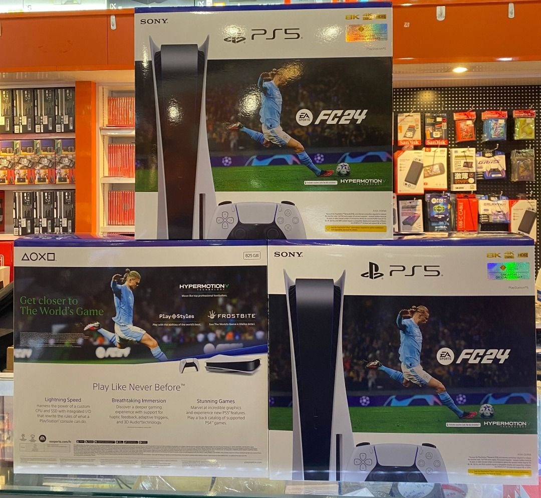 Special Promotion Sony PS5 Disc Edition with EA SPORTS FC 24 Bundle ...