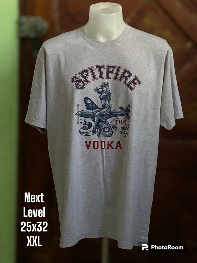 Spitfire Vodka Tee, Men's Fashion, Tops & Sets, Tshirts & Polo Shirts ...