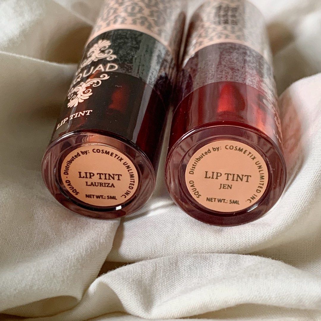 Squad Cosmetics Lip Tint in Lauriza & Jen, Beauty & Personal Care, Face ...