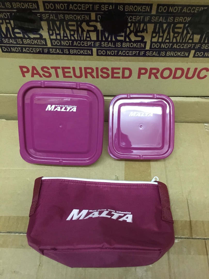 Square plastic container with small thermal bag by Malta, Furniture ...