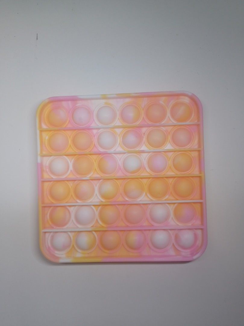 square pop-it fidget toy, Hobbies & Toys, Toys & Games on Carousell