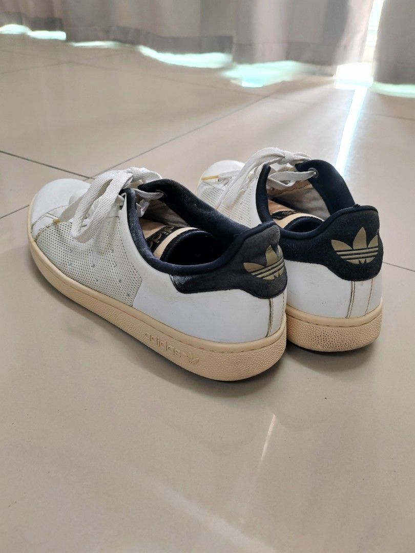 Vintage Stan Smith Adidas Real Leather Version, Men's Fashion, Footwear ...