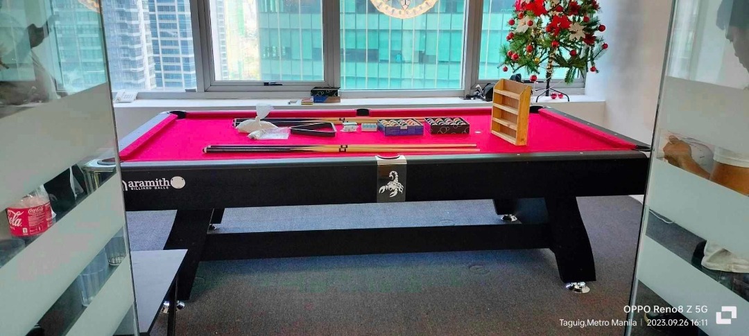 STANDARD BRAND NEW SCORPION BILLIARD TABLE, Sports Equipment, Sports ...