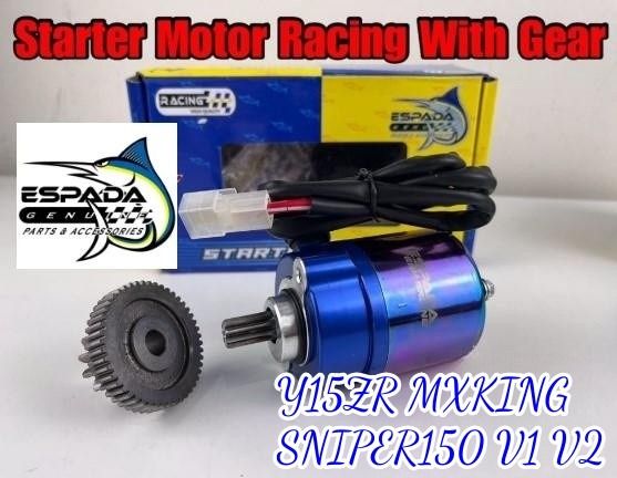 STARTER MOTOR / NEEDLE BEARING & Y15 SNIPER150 MXKING/RS150R GTR150 ...