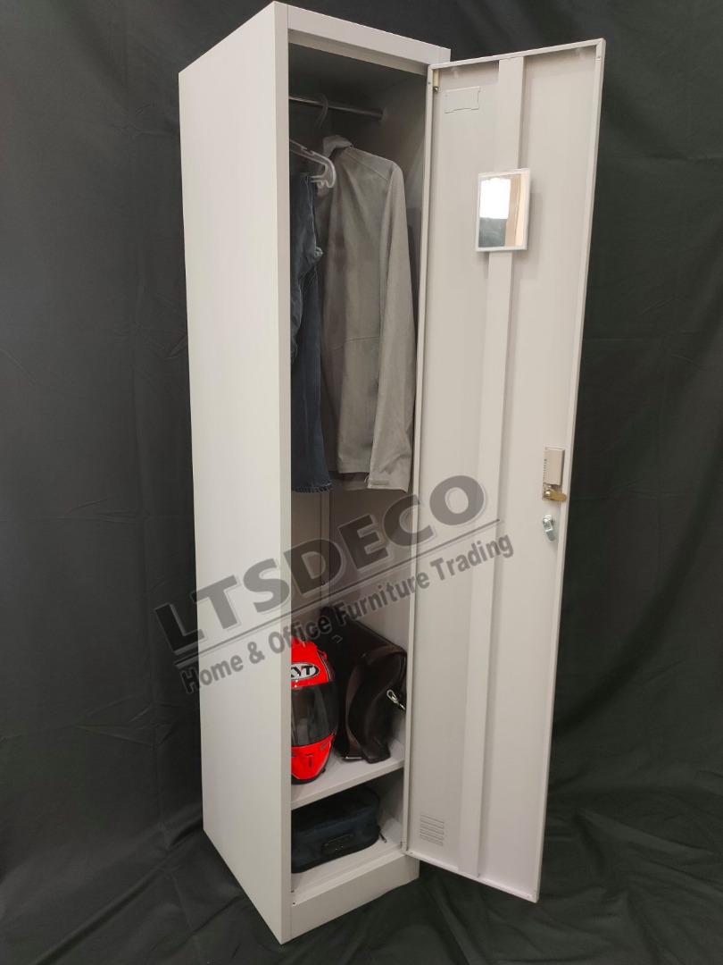 STEEL LOCKER OFFICE FURNITURE PARTITION, Furniture & Home Living ...