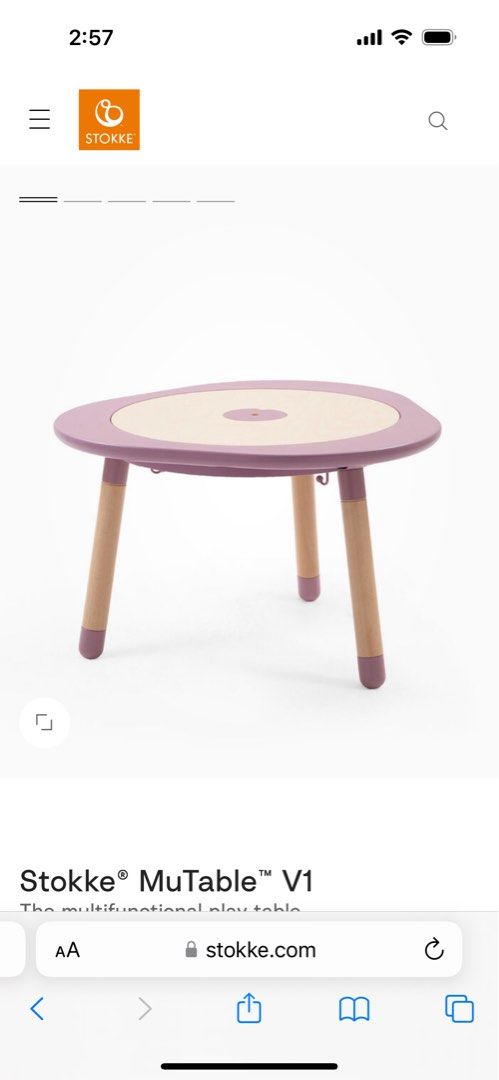 Stokke MuTable Play Table, Babies & Kids, Baby Nursery & Kids Furniture ...