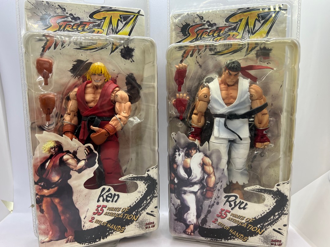 Street Fighter 4_Ryu & Ken set, Hobbies & Toys, Toys & Games on Carousell