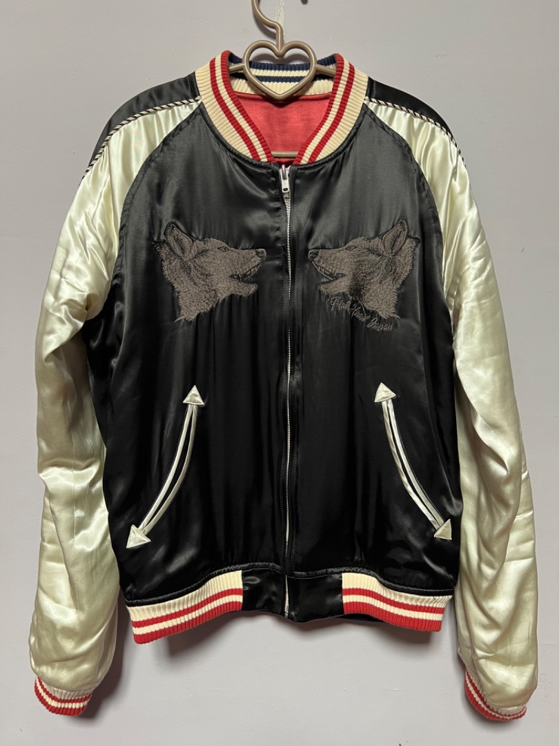 sukajan jacket, Men's Fashion, Coats, Jackets and Outerwear on Carousell