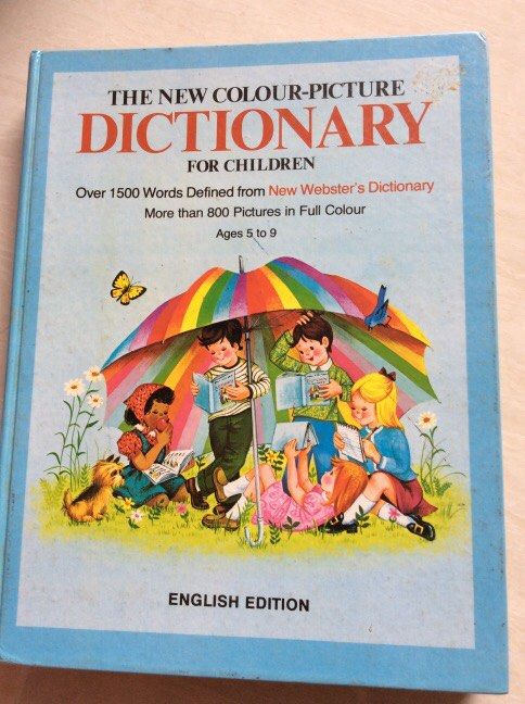 The new color picture dictionary for children, Hobbies & Toys, Books ...
