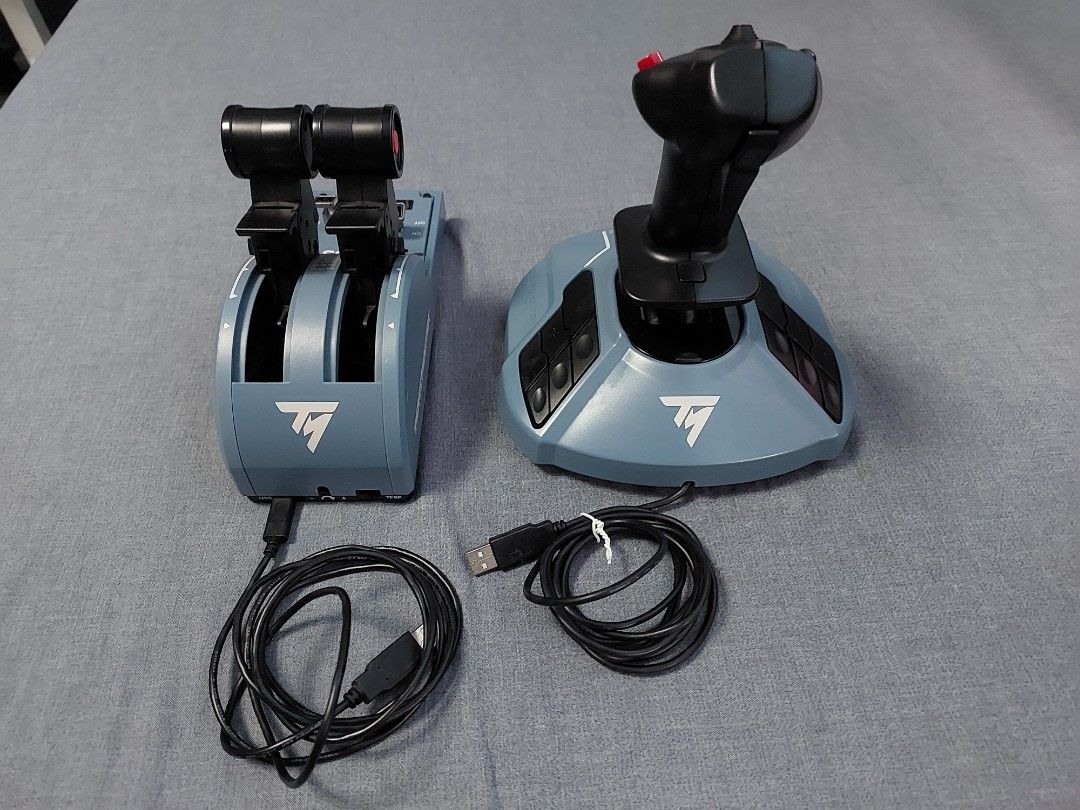 Thrustmaster TCA Throttle + Sidestick, Video Gaming, Gaming Accessories ...