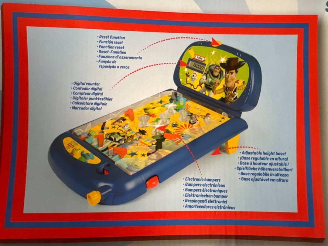 Toy Story Super Pinball, Hobbies & Toys, Toys & Games on Carousell