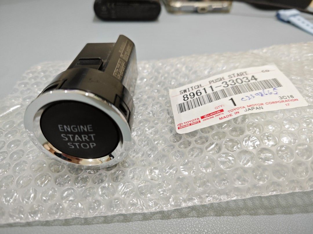 Toyota Start Stop Button, Car Accessories, Accessories on Carousell