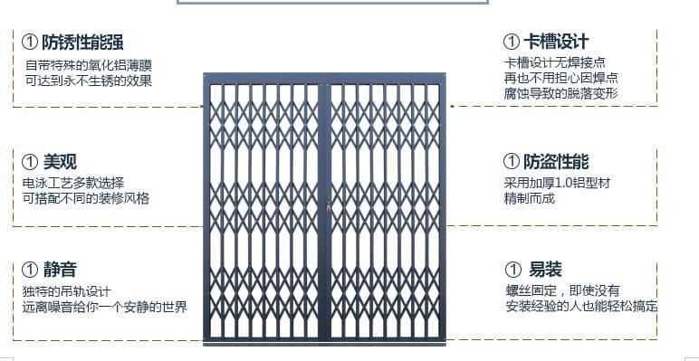 Traditional Collapsible Gate / Scissor Gate, Furniture & Home Living ...