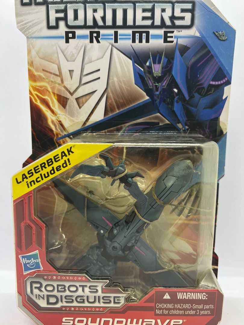 Transformers Prime_Soundwave (Recon drone) + Laserbeak, Hobbies & Toys ...
