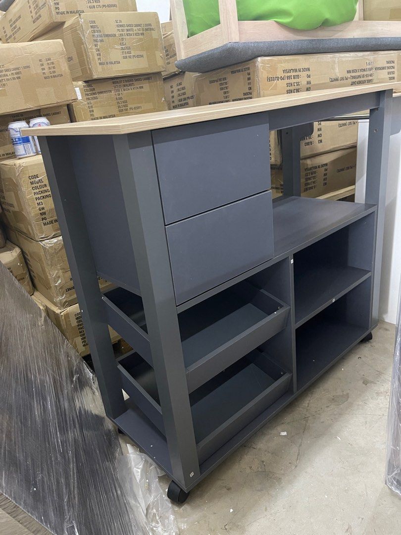 Trolley cabinet defect unit, Furniture & Home Living, Furniture ...