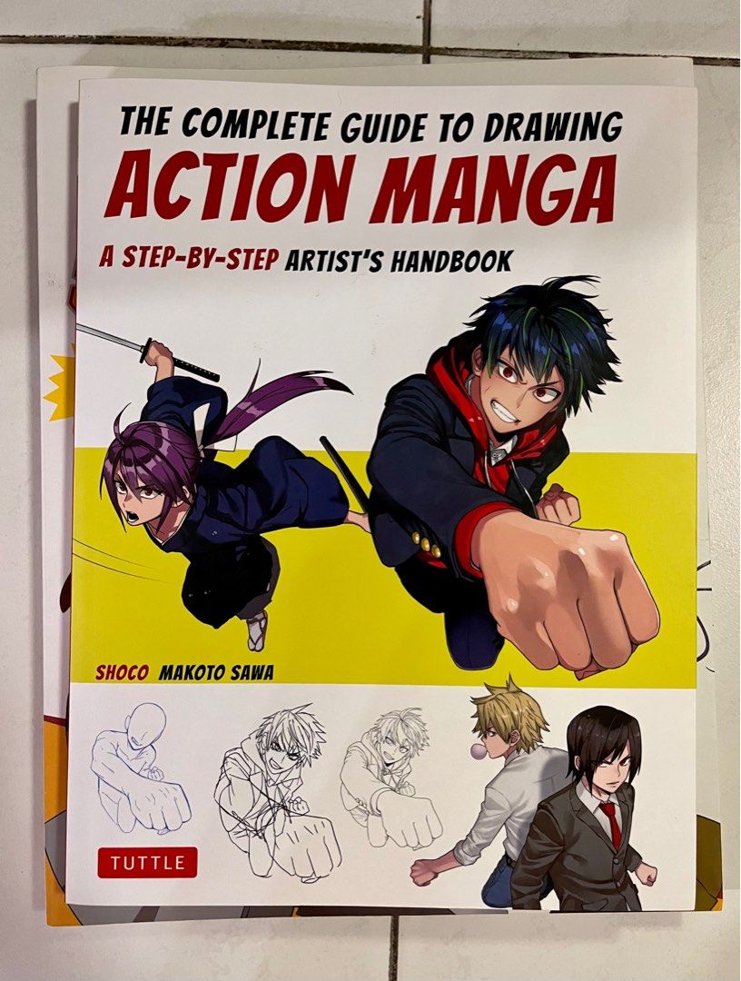 Tuttle Manga Drawing Handbook Hobbies And Toys Books And Magazines