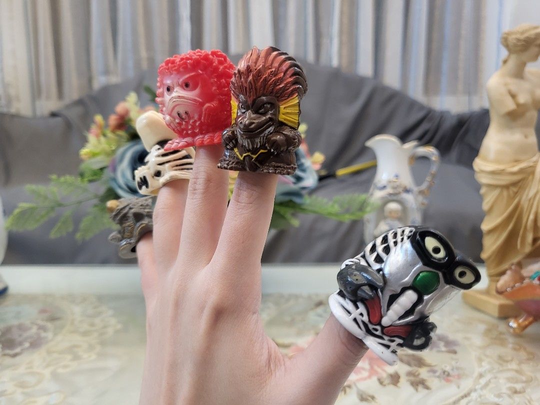 Ultraman Godzilla 5 Pcs. Finger Puppet Toy/Display, Hobbies & Toys ...