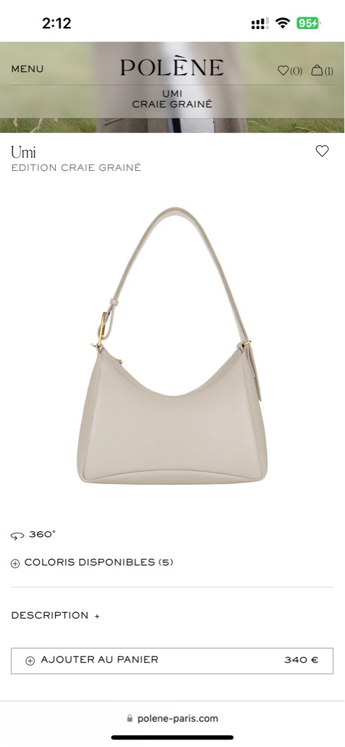 Umi polene shoulder bag, Women's Fashion, Bags & Wallets, Shoulder Bags ...