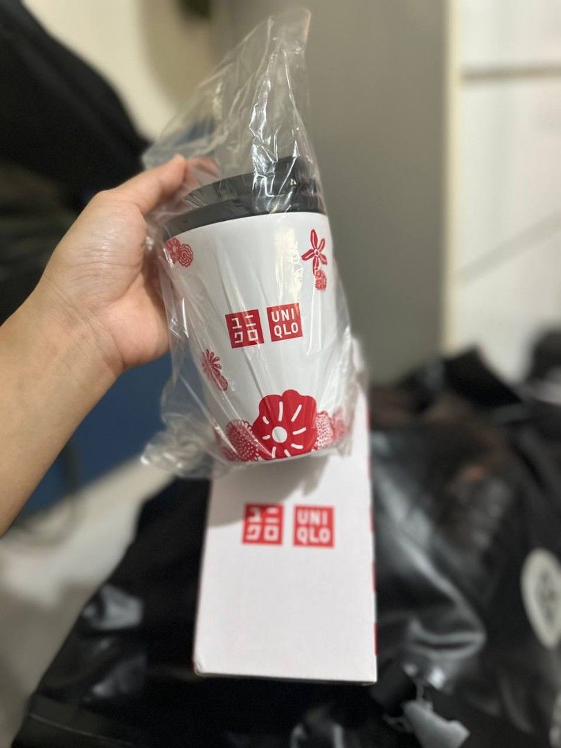 Uniqlo Mug Collab with Studio Red Hong Yi, Furniture & Home Living ...