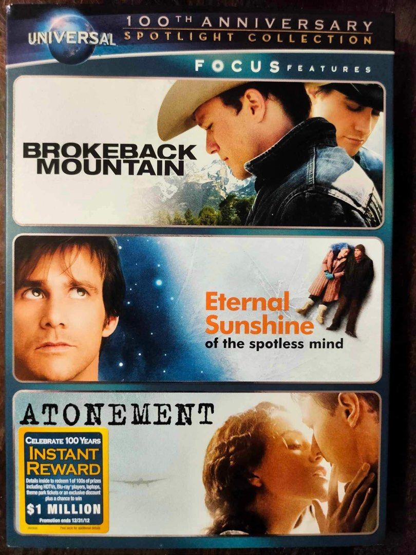 UNIVERSAL 100TH ANNIVERSARY SPOTLIGHT EDITION DVD, Hobbies & Toys ...