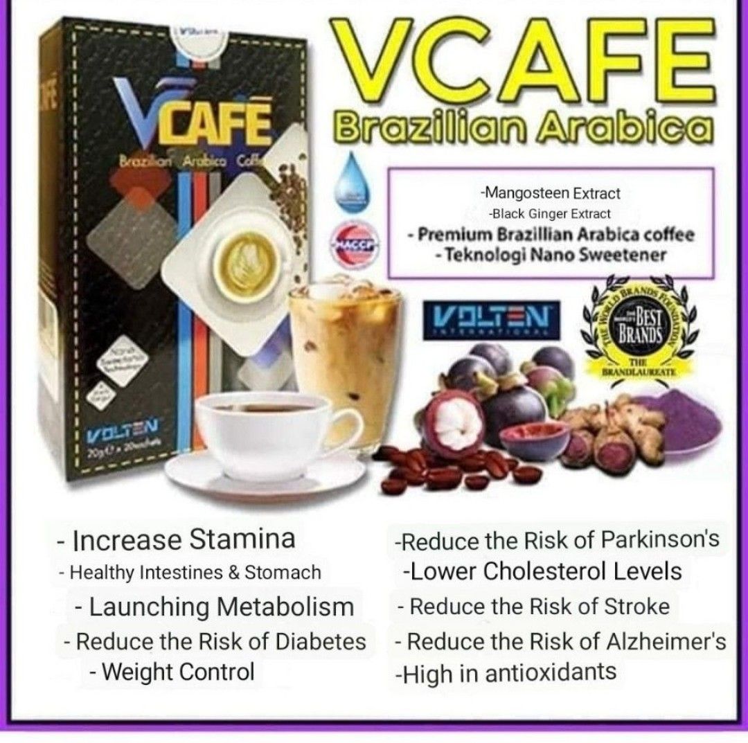 VCafe Brazilian Arabica, Food & Drinks, Beverages on Carousell