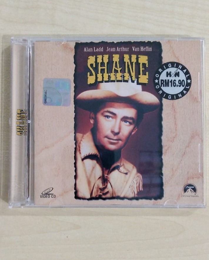 VCD - SHANE (1953), Hobbies & Toys, Music & Media, CDs & DVDs on Carousell