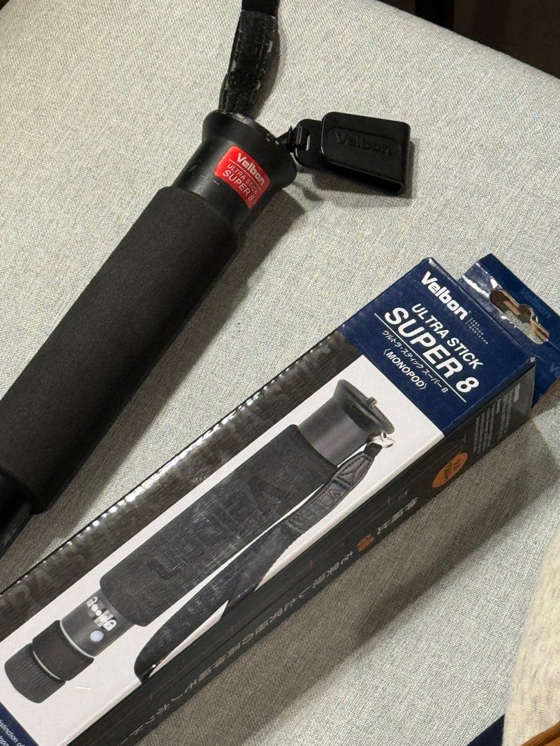 Velbon Ultra Stick Super 8 Monopod, Photography, Photography ...