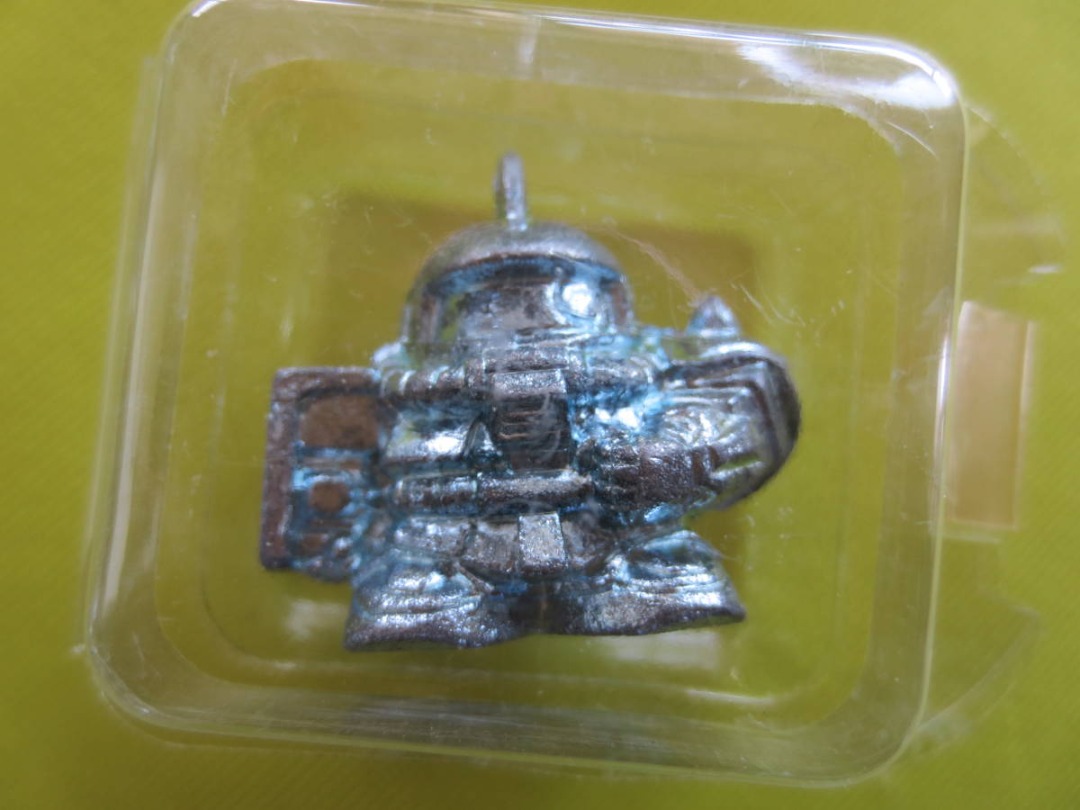 Vintage 1999 SD MS-06S Zaku II Char Aznable Custom Diecast Mini Figure ...